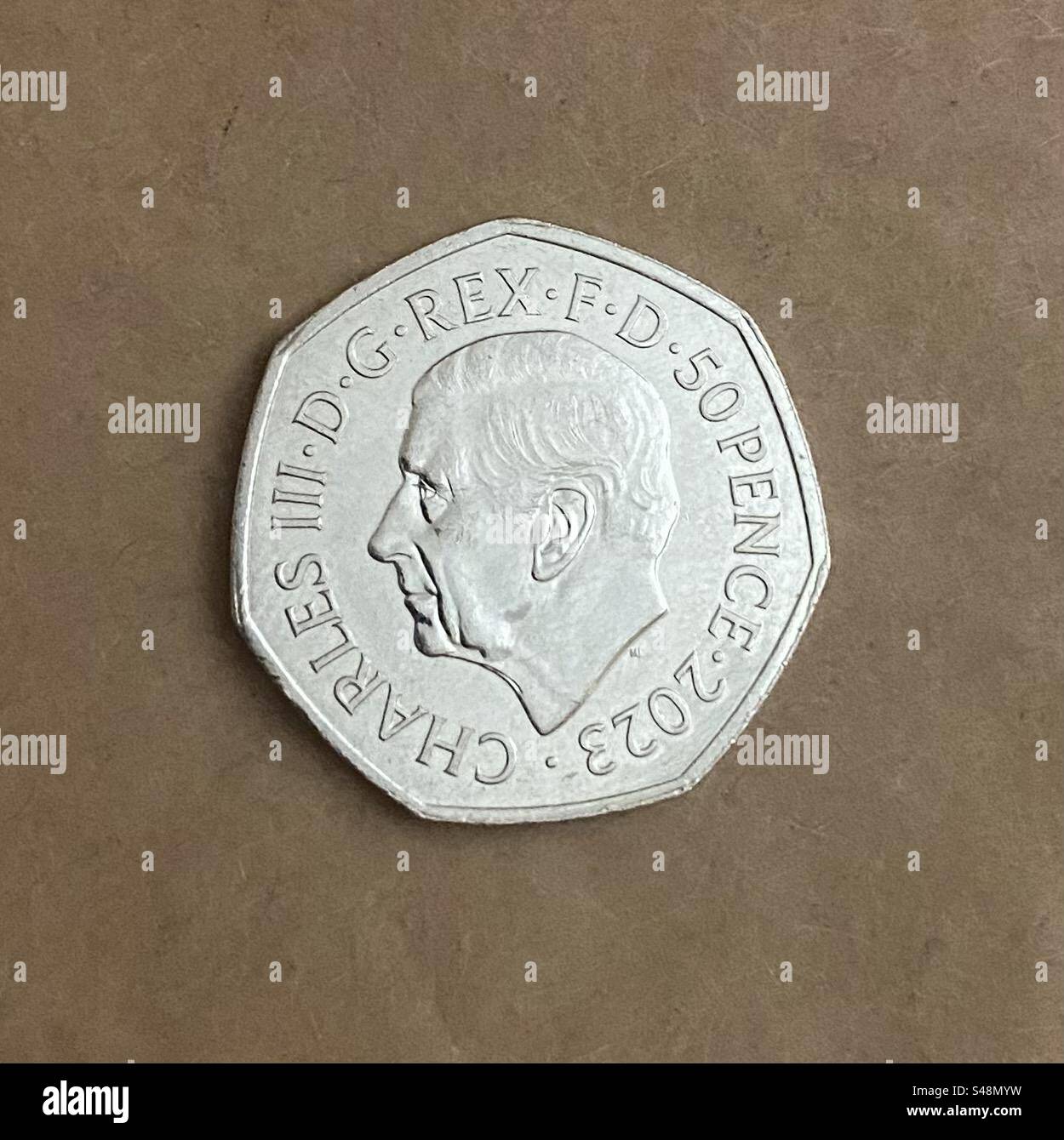 New King Charles III 50p Coin 2023 Stock Photo - Alamy New King Charles III 50p Coin 2023 Stock Photo - Alamy