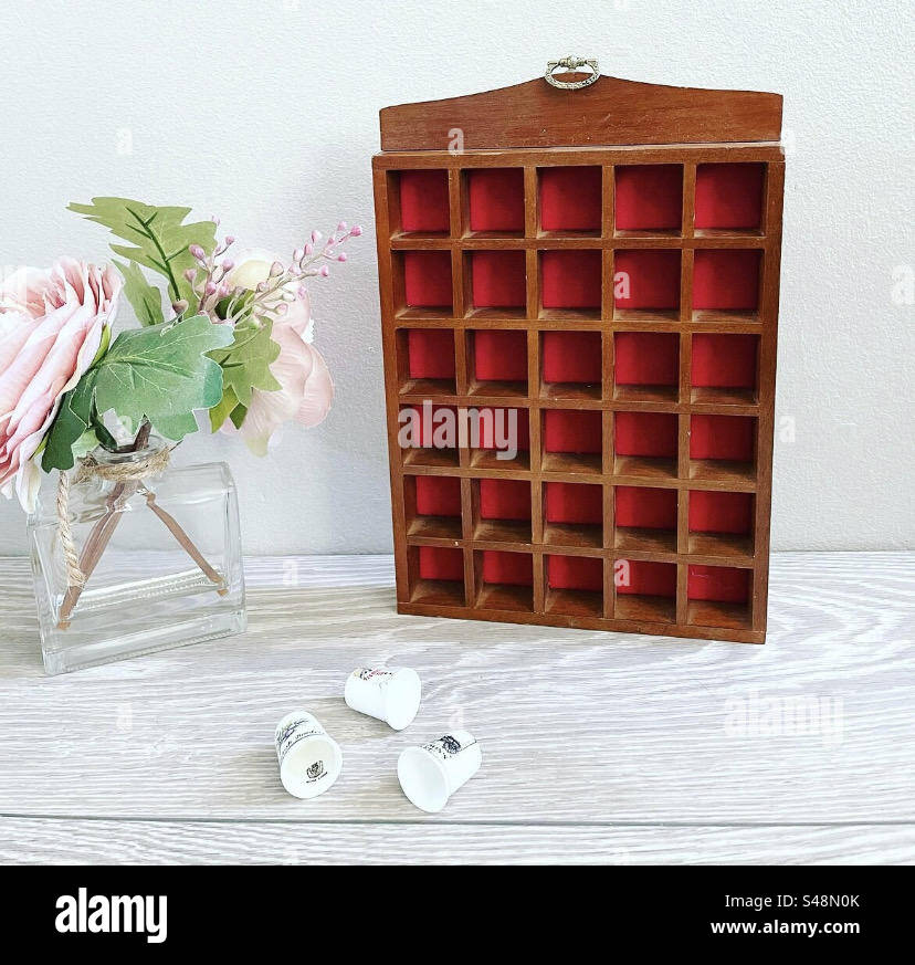 Vintage thimble hi-res stock photography and images - Alamy