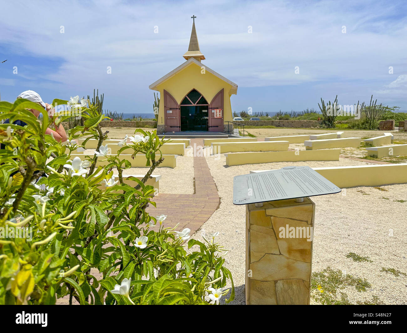 Alto Vista Roman Catholic Chapel, Aruba, Dutch Antilles. Caribbean ...