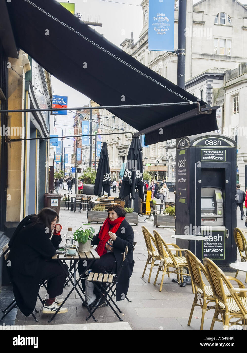 Corner coffee cardiff hi-res stock photography and images - Alamy
