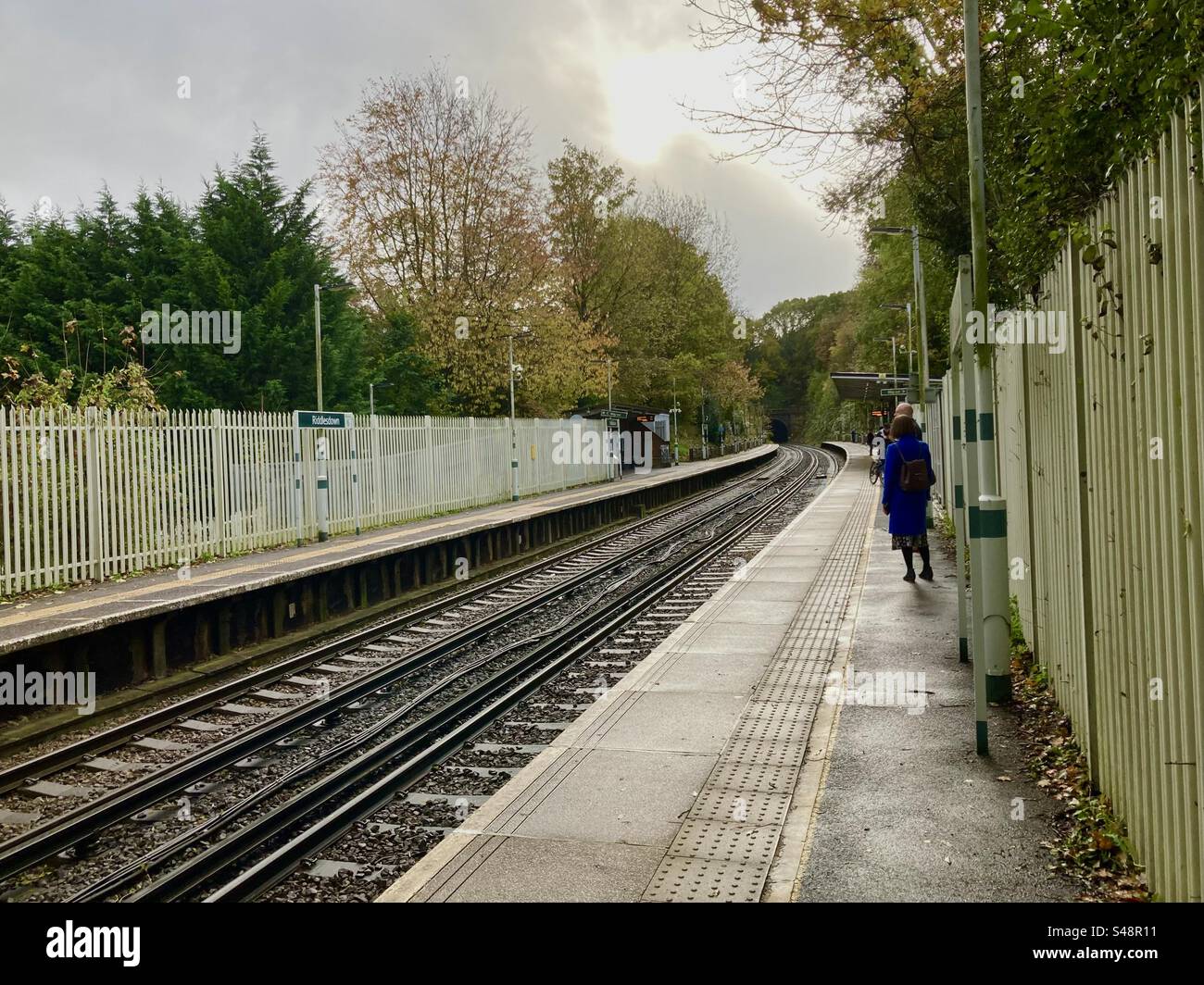 Riddlesdown railway station hi-res stock photography and images - Alamy