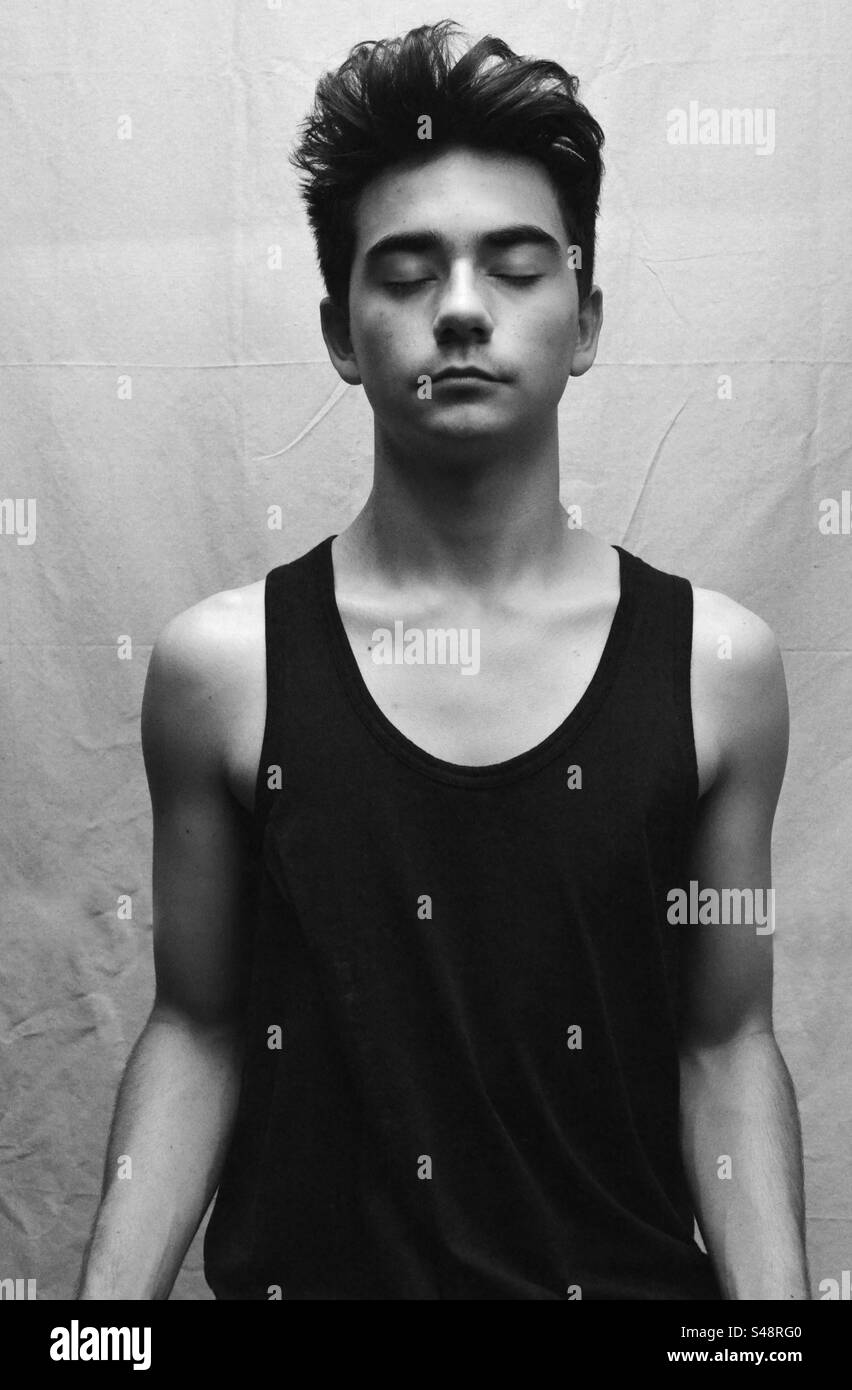 Masculinity man Black and White Stock Photos & Images - Alamy