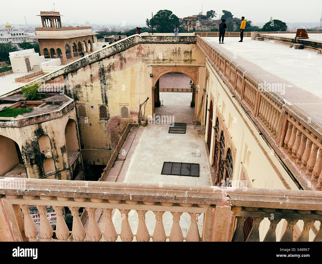 Bharatpur palace and fort in Rajasthan, India Stock Photo - Alamy