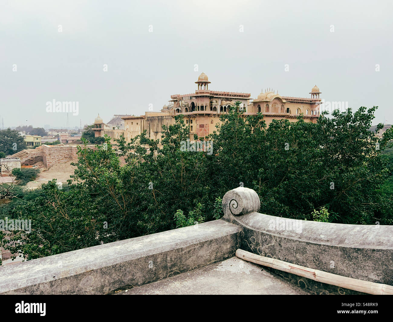 Bharatpur palace and fort in Rajasthan, India Stock Photo - Alamy