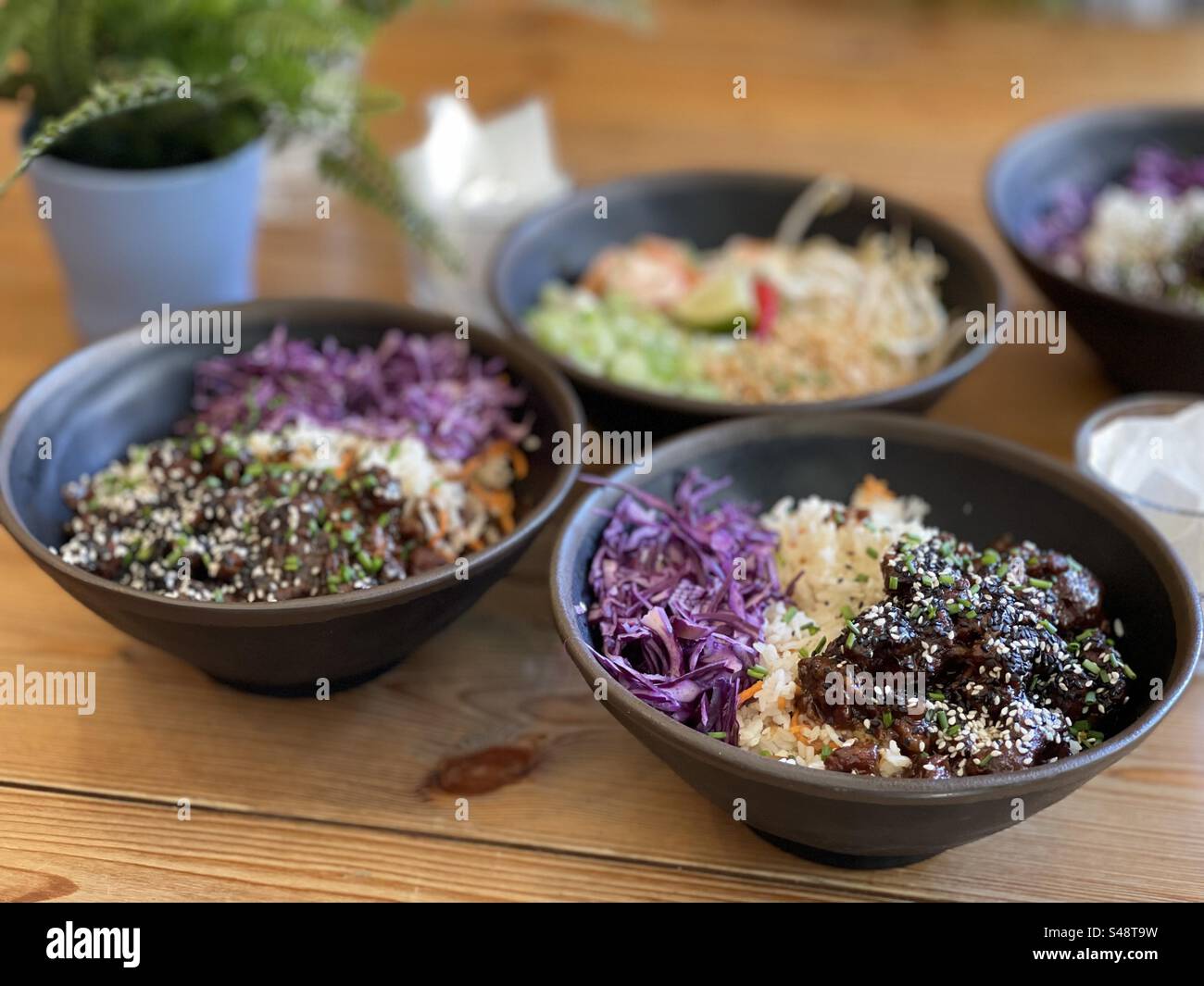 Three dishes hi-res stock photography and images - Alamy