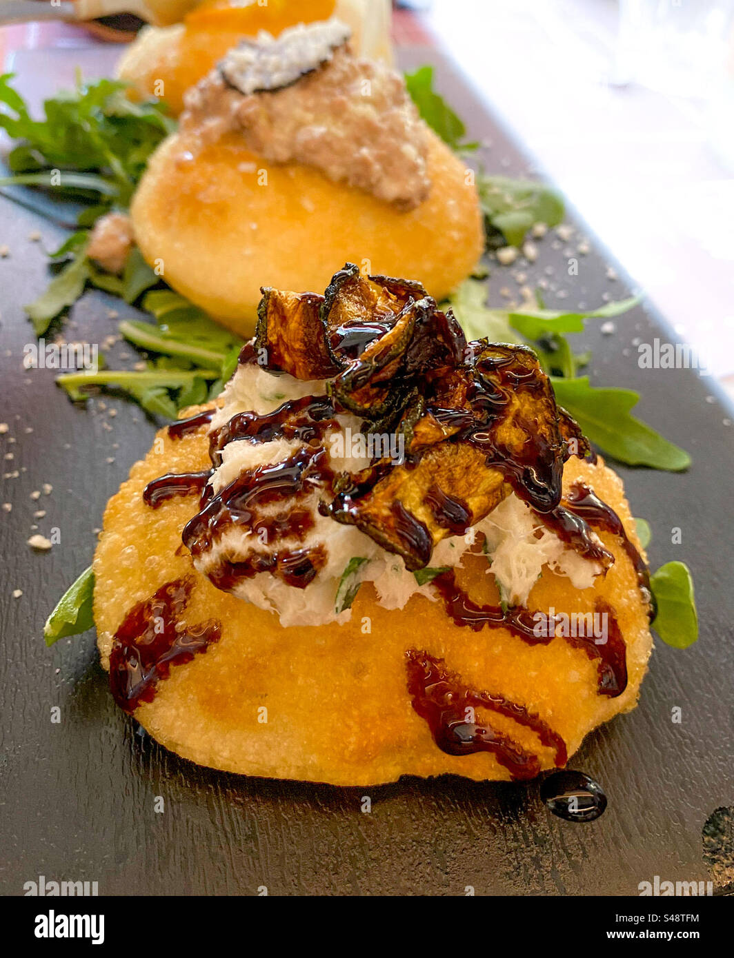 Stuffed Italian pastry Stock Photo - Alamy