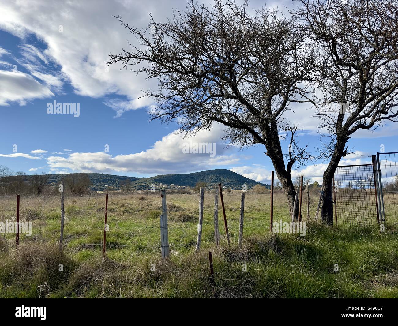 Country side landscape view smartphone stock photos and images - Alamy