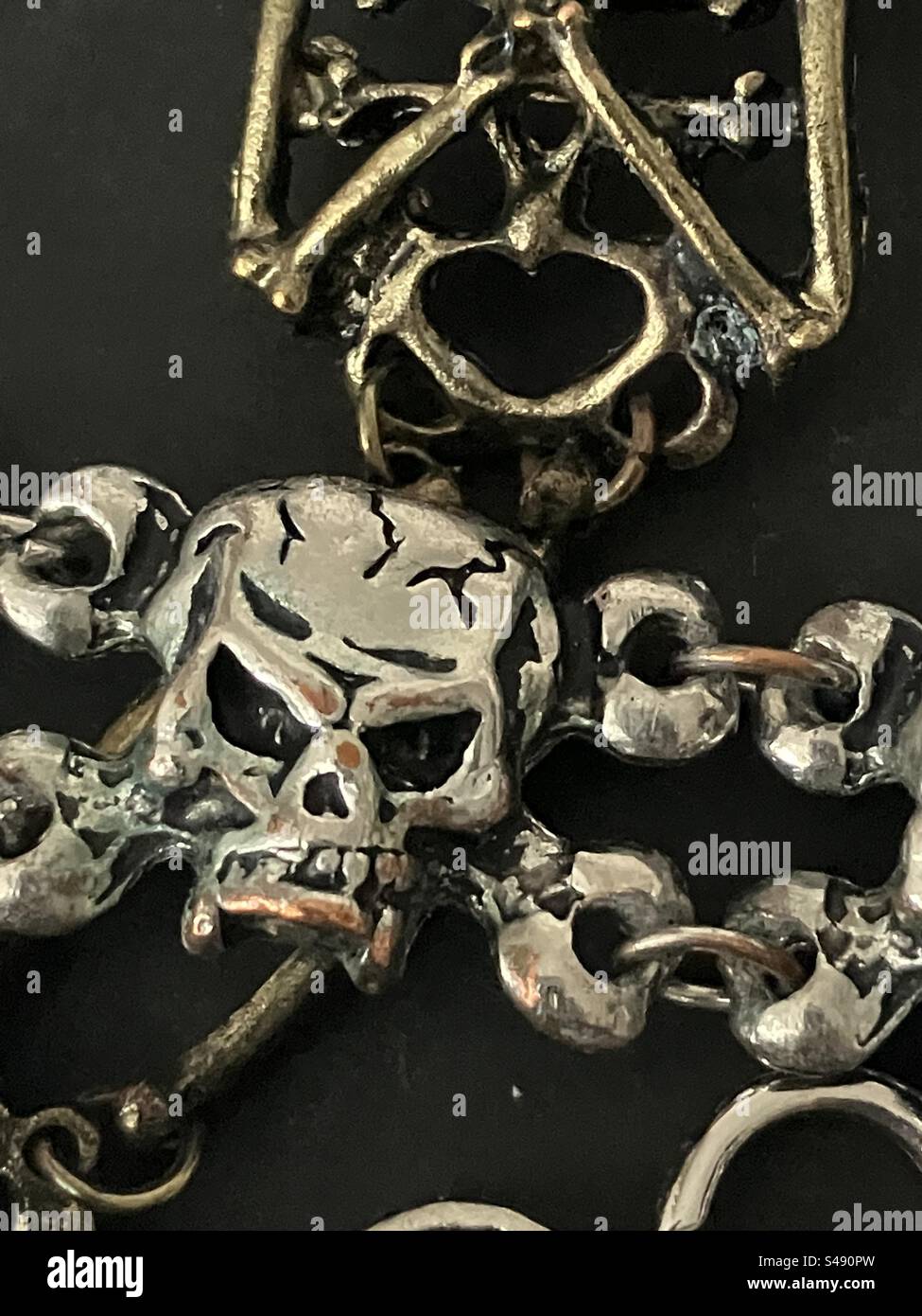 Skull bracelets hi-res stock photography and images - Alamy