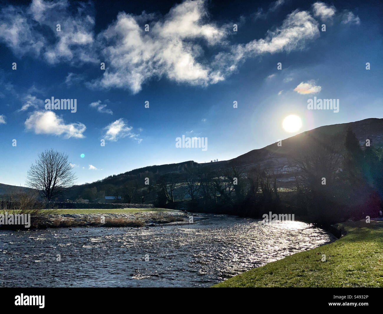 River Wharfe at Burnsall in the Yorkshire Dales Stock Photo - Alamy
