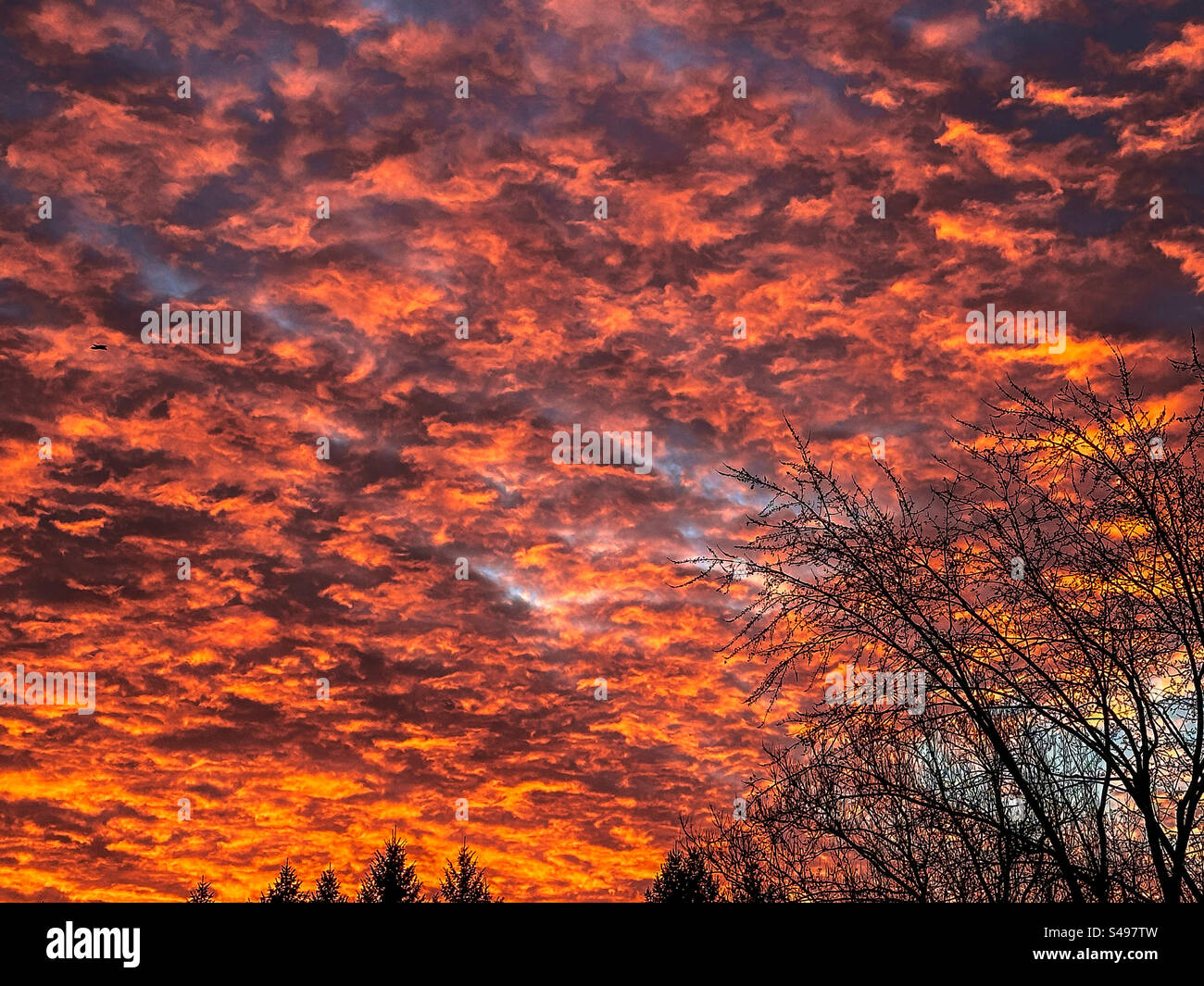 Dramatic sunrise 🌄 Stock Photo - Alamy