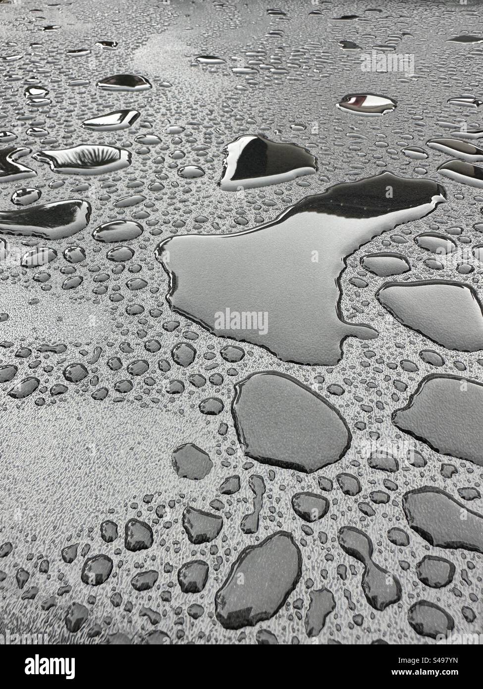 Abstract background of raindrop patterns Stock Photo - Alamy