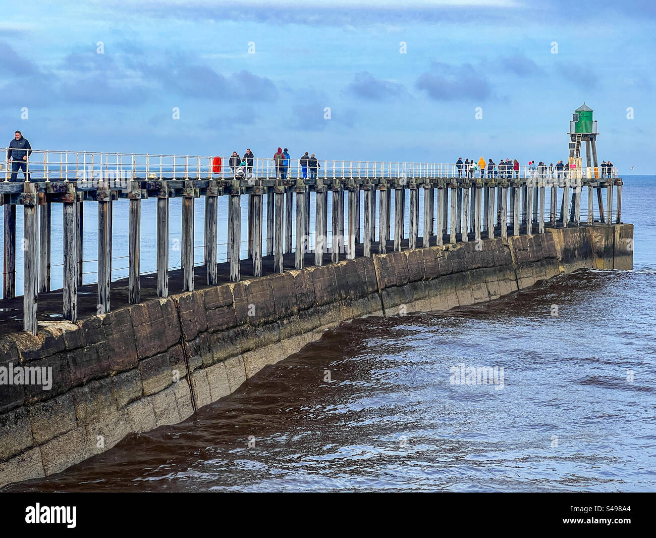 Pier on north sea hi-res stock photography and images - Alamy