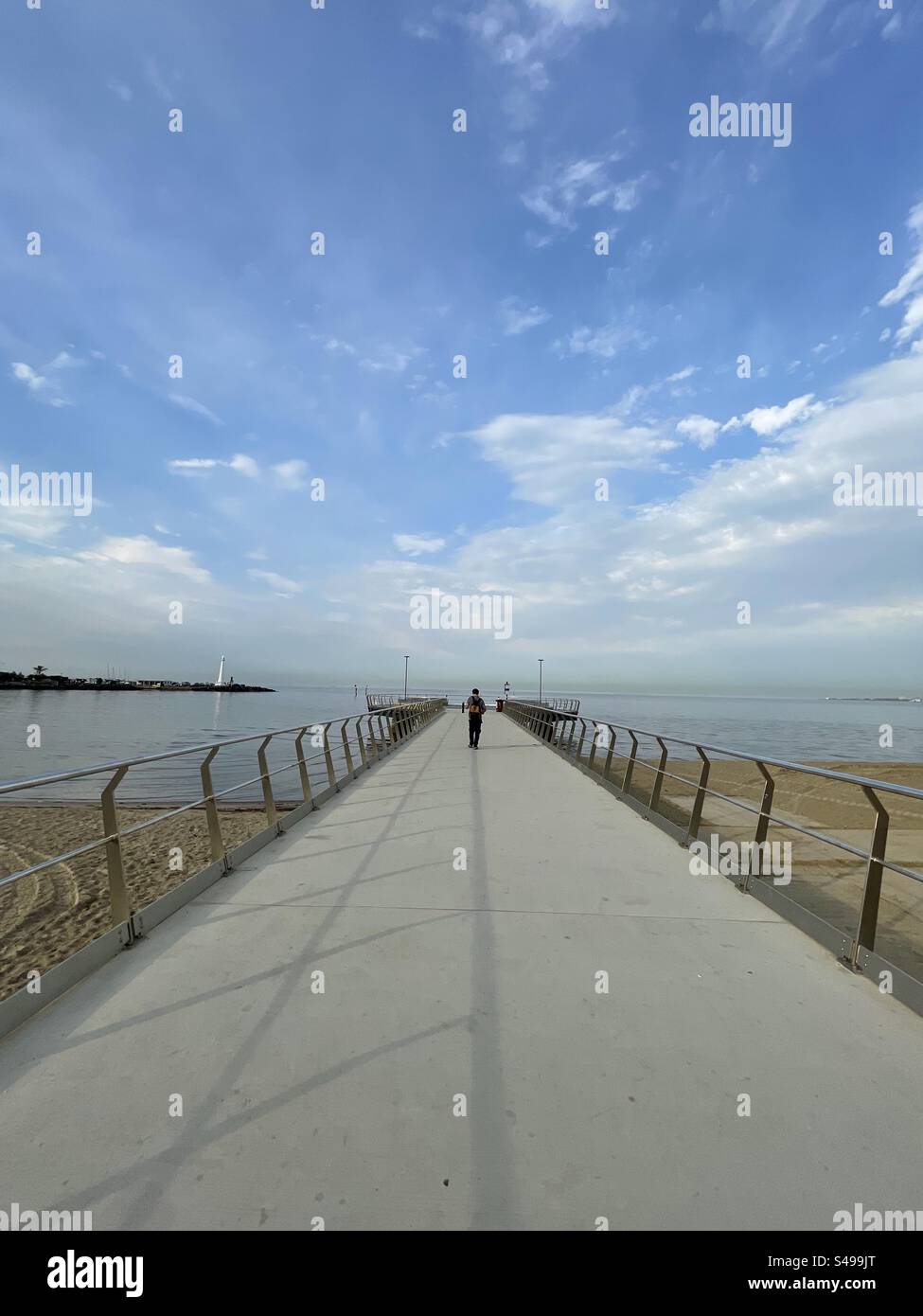 Perspective walking way in hi-res stock photography and images - Alamy