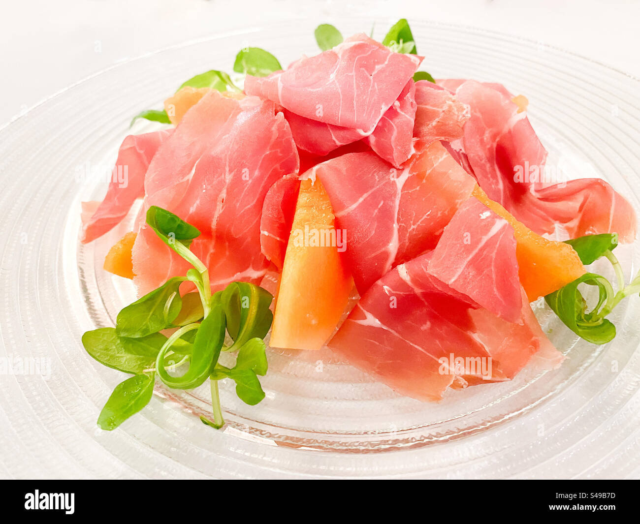 Melon and ham hi-res stock photography and images - Alamy