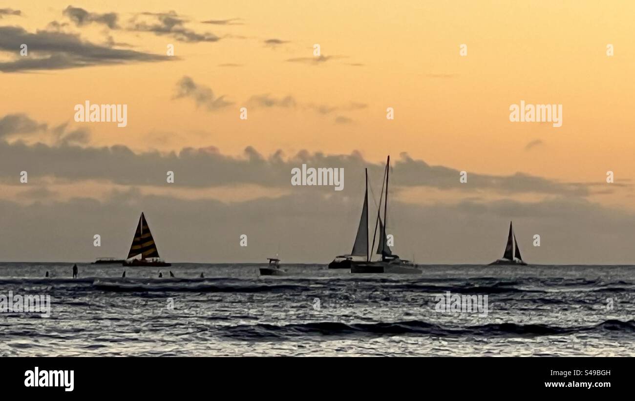 Hawaii sail hi-res stock photography and images - Alamy