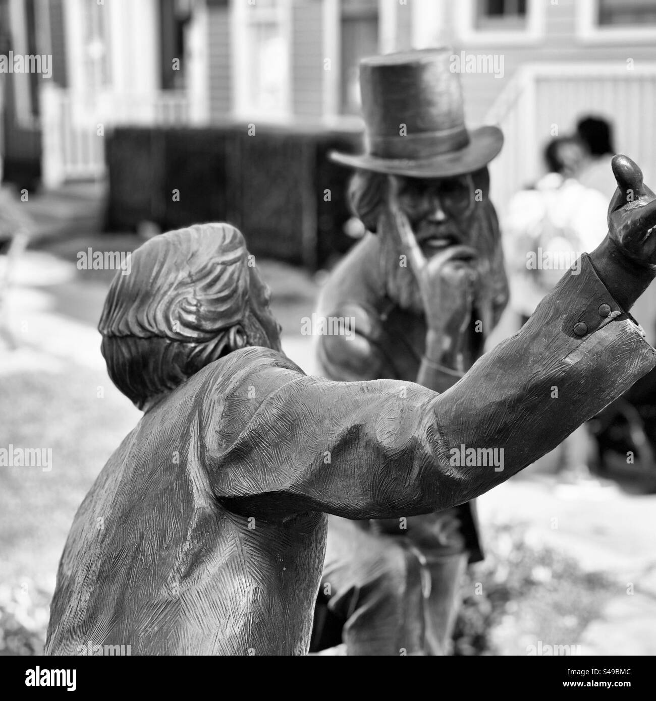 John hamilton grays statue hi-res stock photography and images - Alamy