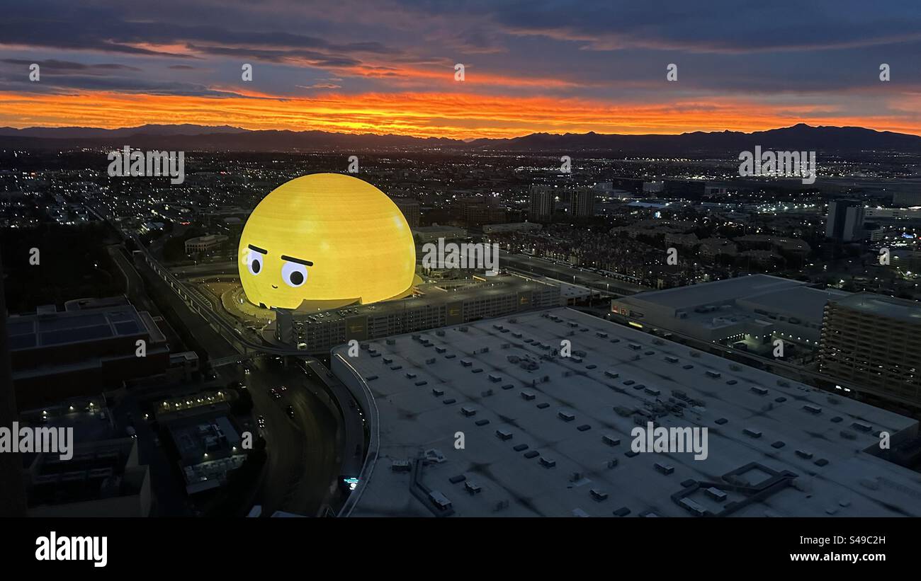 Las vegas sphere hi-res stock photography and images - Alamy