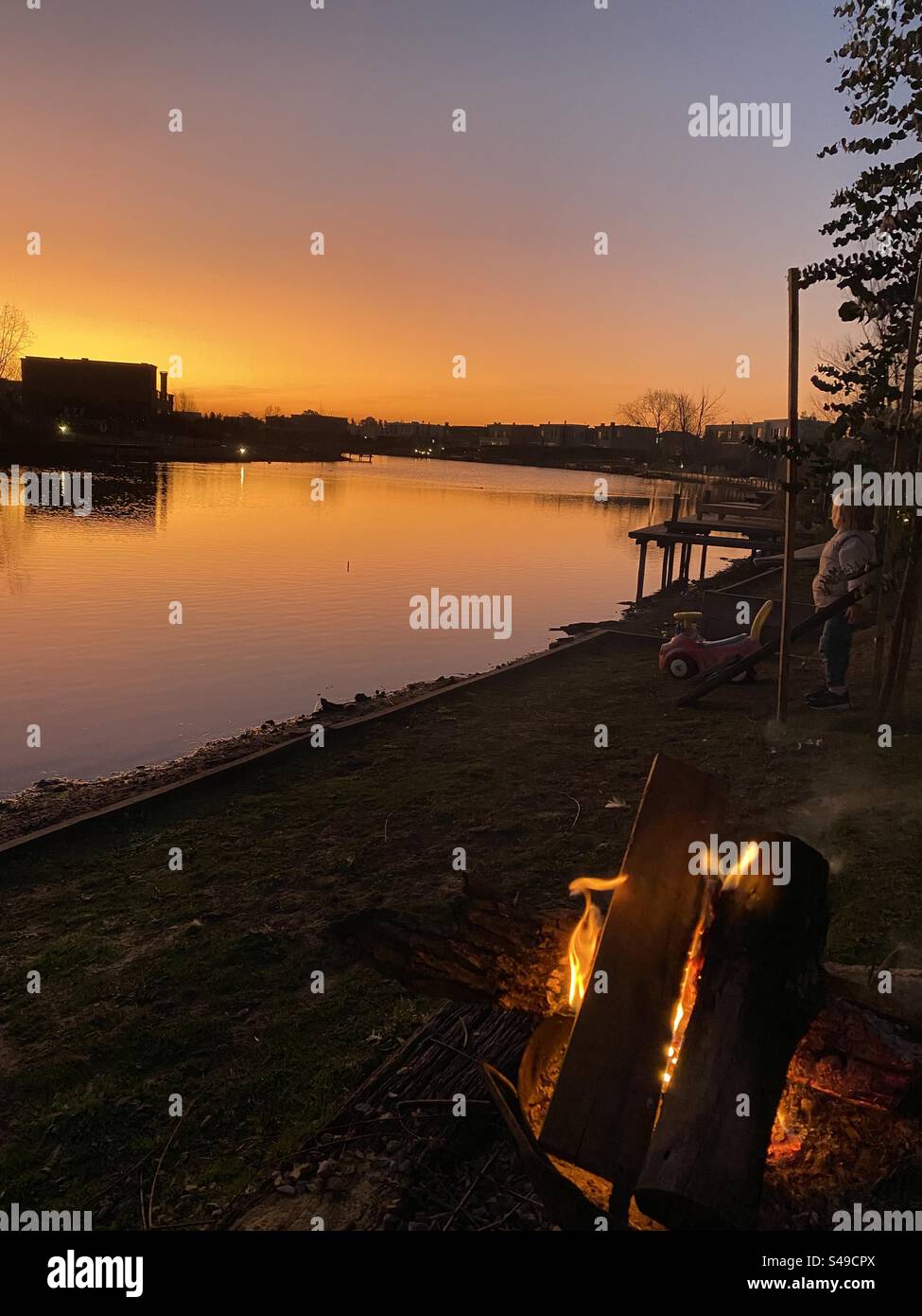 Sunset fire hi-res stock photography and images - Alamy