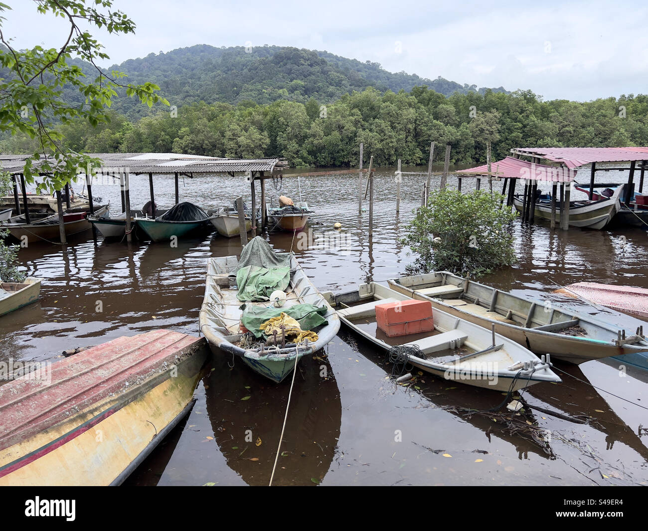 Kerteh, Terengganu, Malaysia - December 22, 2023 : A beautiful river ...