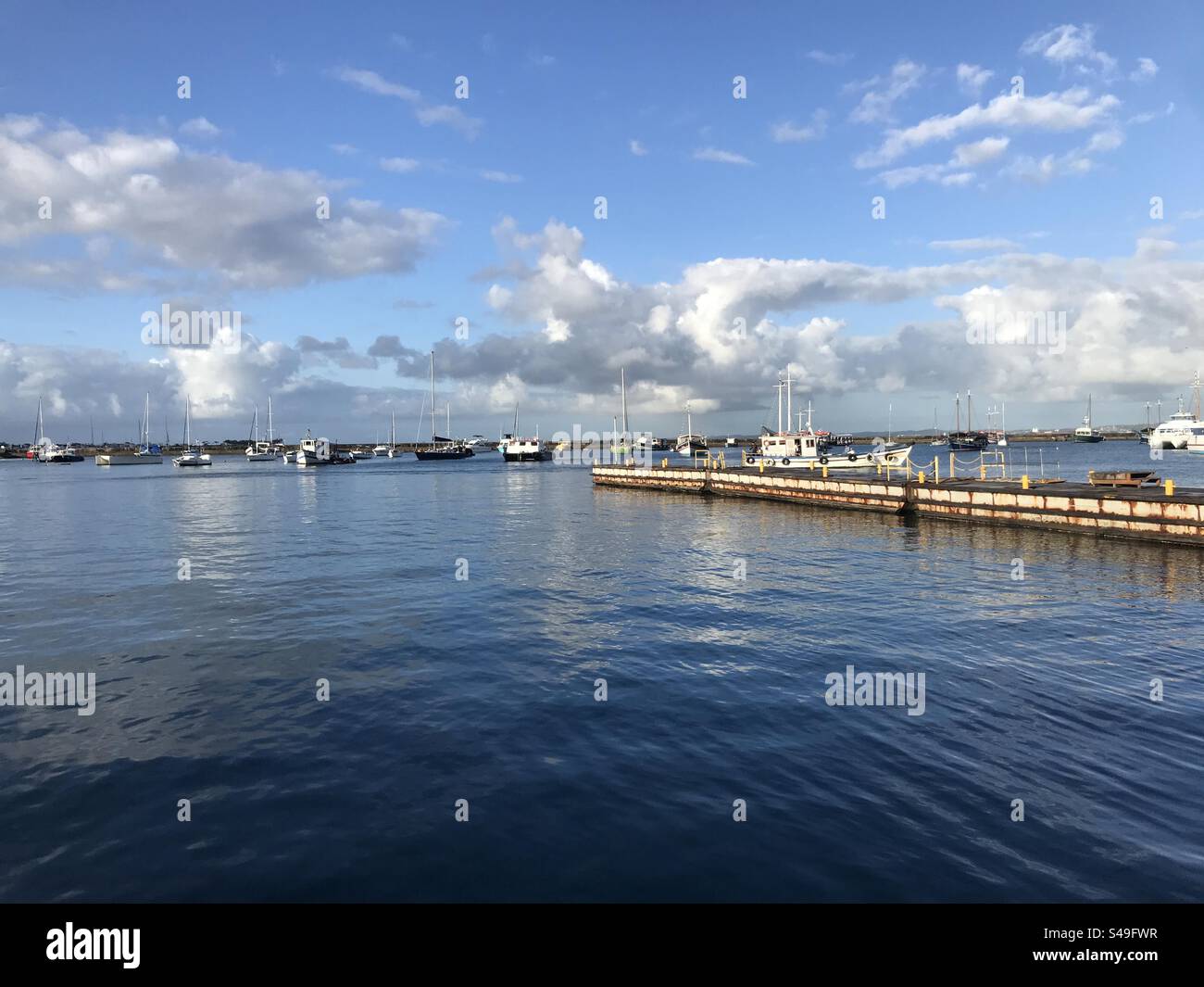 day rising at the port pier in the city of Salvador Bahia, Brazil Stock ...