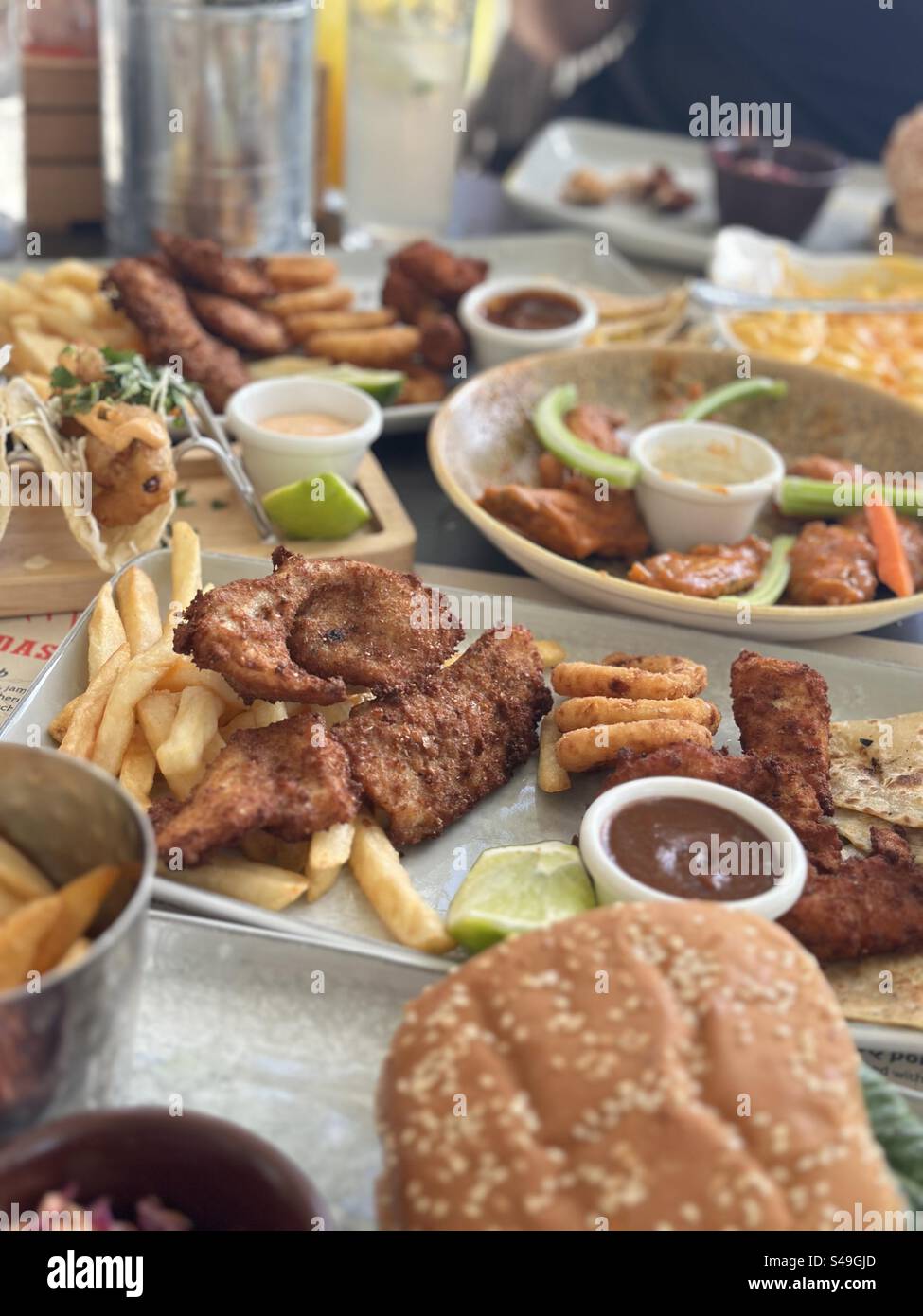 Combo platter hi-res stock photography and images - Alamy