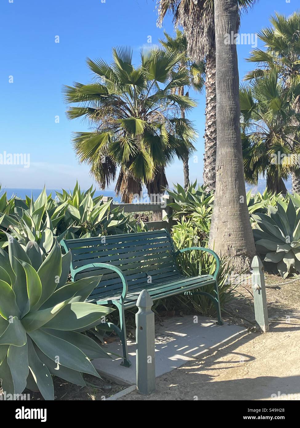 Los angeles park bench hi-res stock photography and images - Alamy