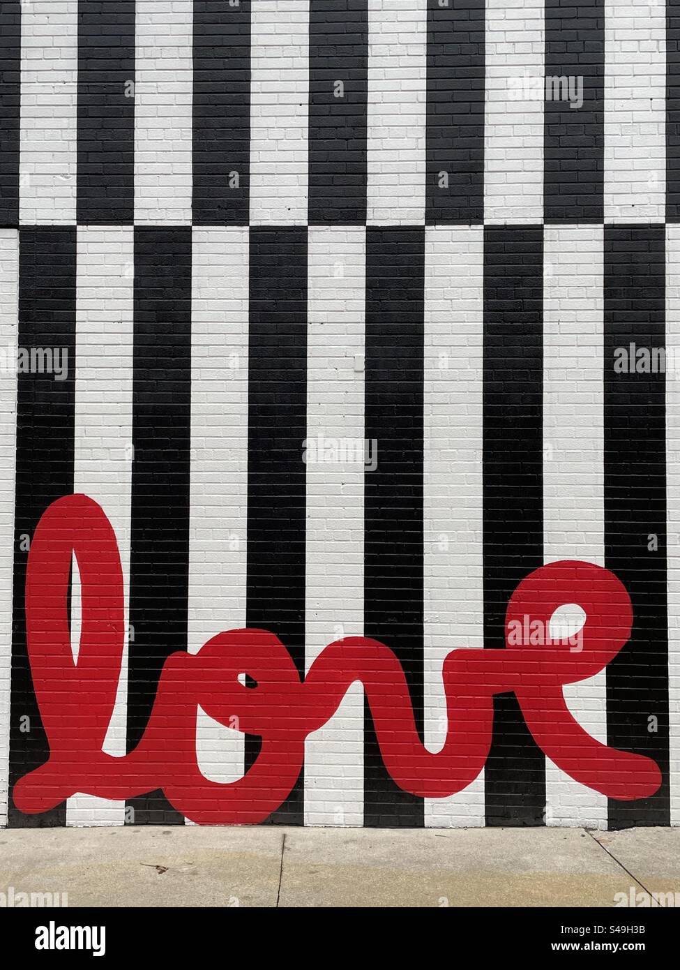 Wall of love mural hi-res stock photography and images - Alamy