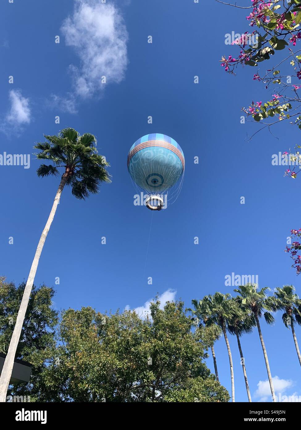 Disney springs hot air balloon hi-res stock photography and images - Alamy