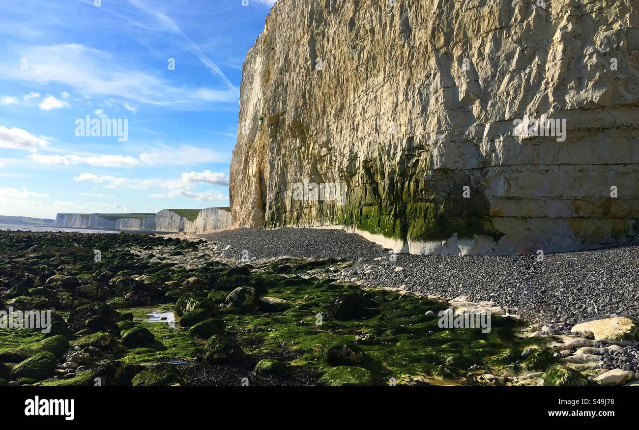 Seven Sisters cliffs , East Sussex Stock Photo - Alamy
