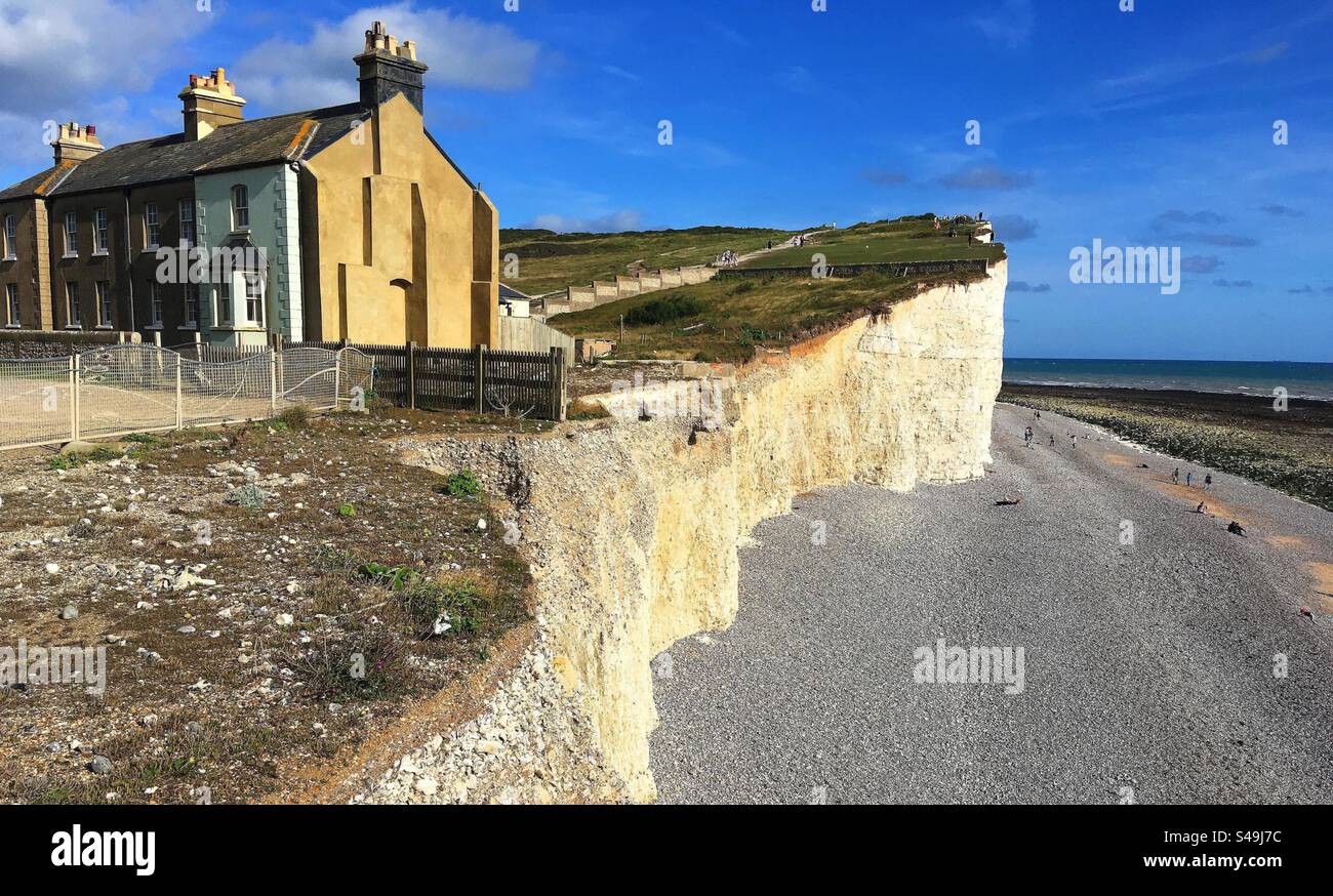 Seven Sisters cliffs , East Sussex Stock Photo - Alamy