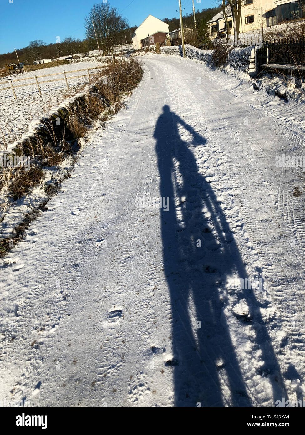 Shadow on bike hi-res stock photography and images - Alamy