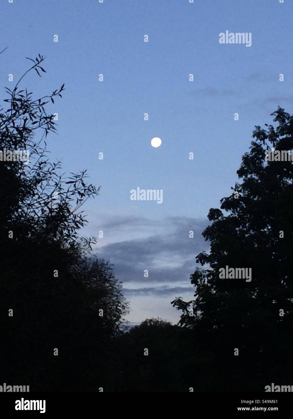 Moon dusk hi-res stock photography and images - Alamy