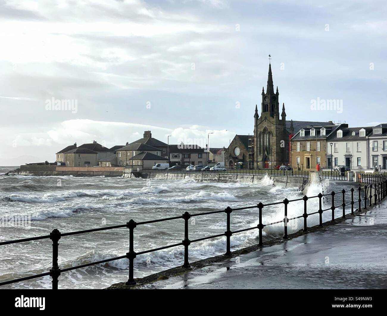 Scottish town storm hi-res stock photography and images - Alamy