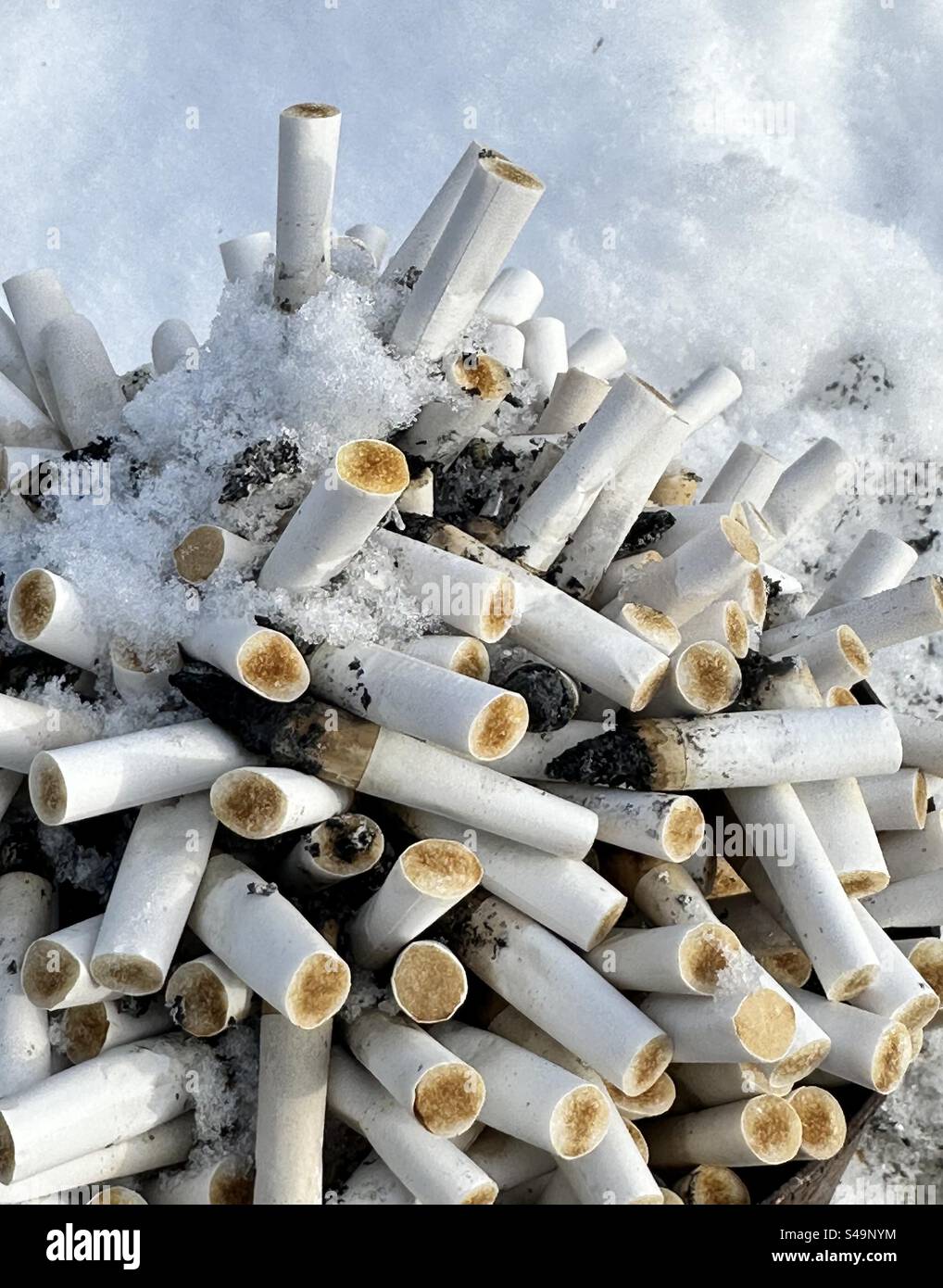 Cigarettes cigarette butts hi-res stock photography and images - Alamy