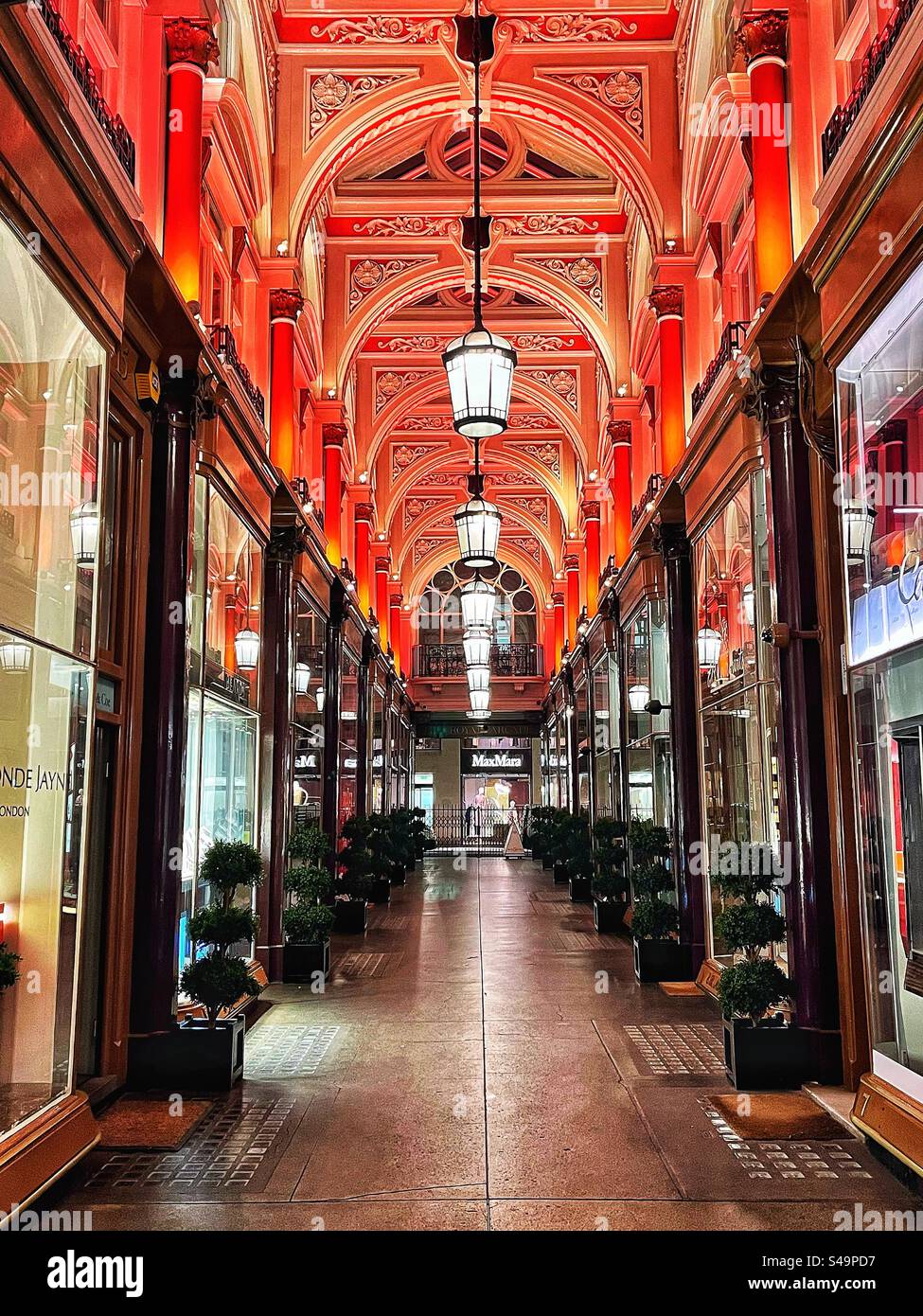 The Arcade was constructed in 1879 and connects Old Bond Street with ...