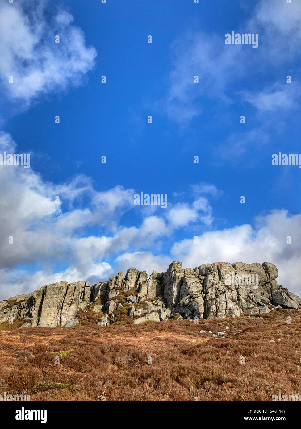 Simon’s Seat Yorkshire Dales Stock Photo - Alamy