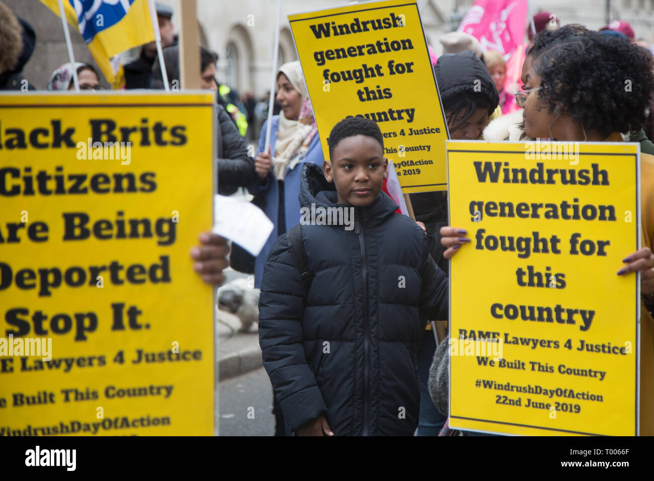 Windrush day of action hi-res stock photography and images - Alamy