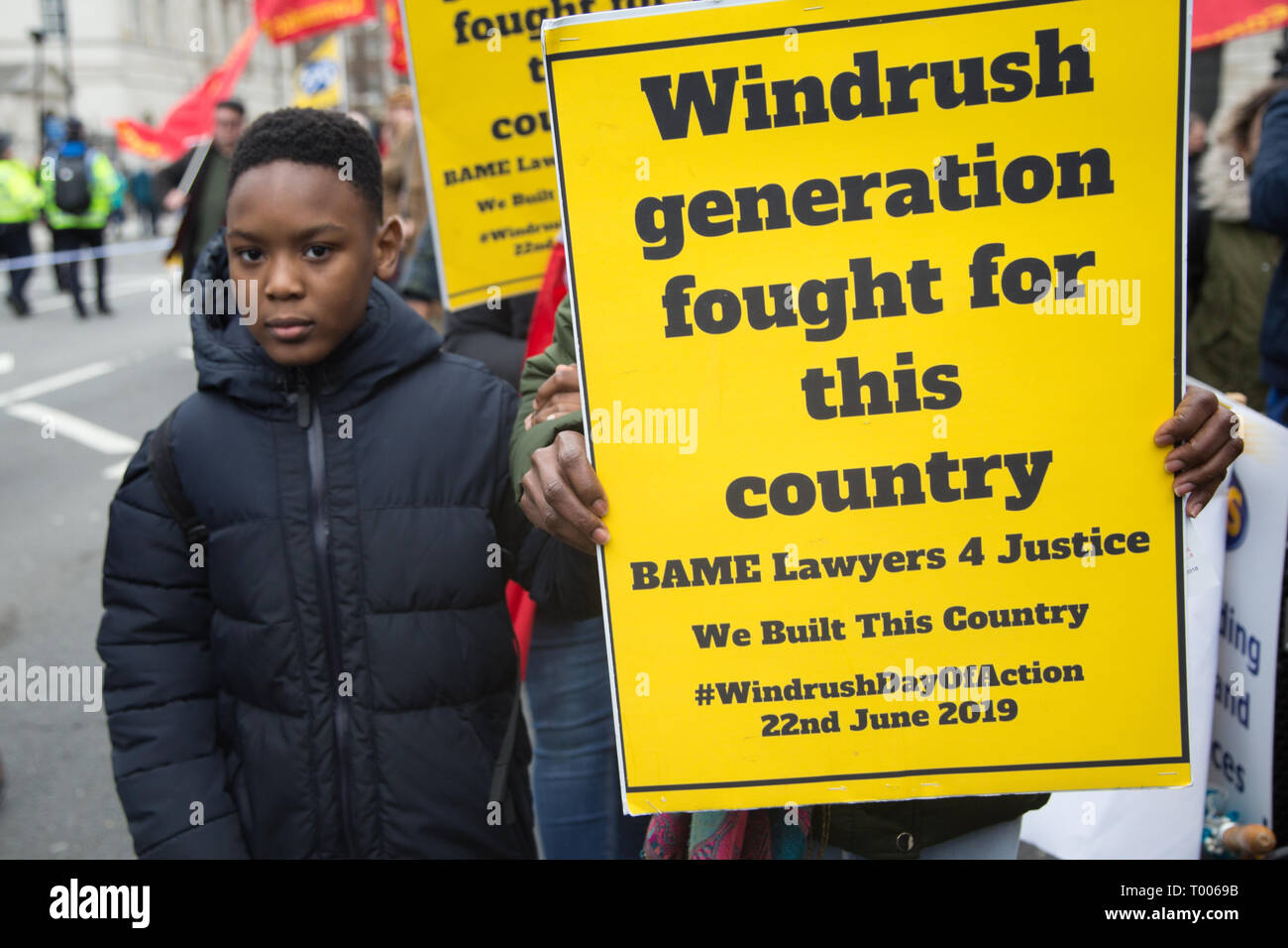 Windrush day of action hi-res stock photography and images - Alamy