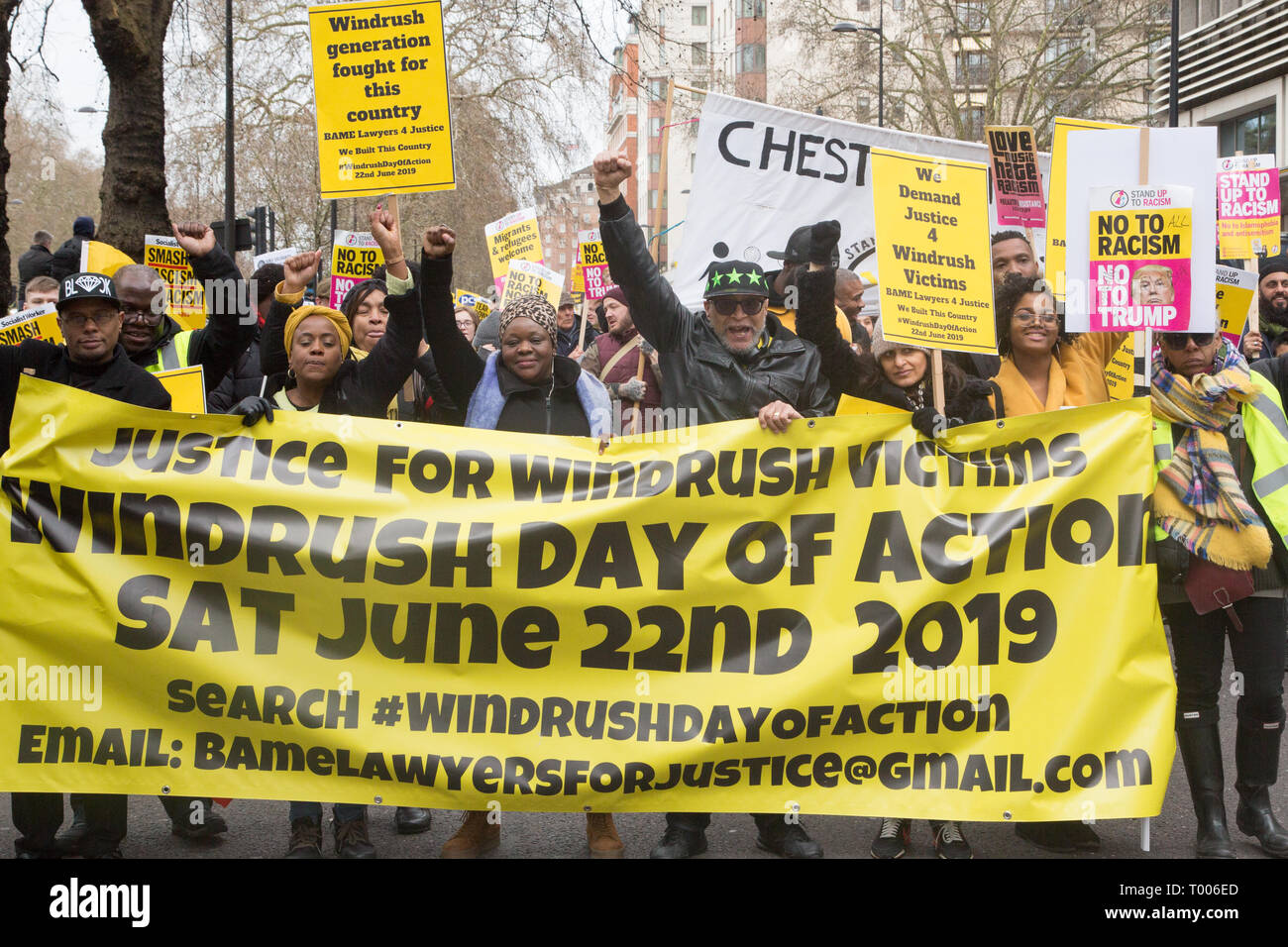 Windrush day of action hi-res stock photography and images - Alamy