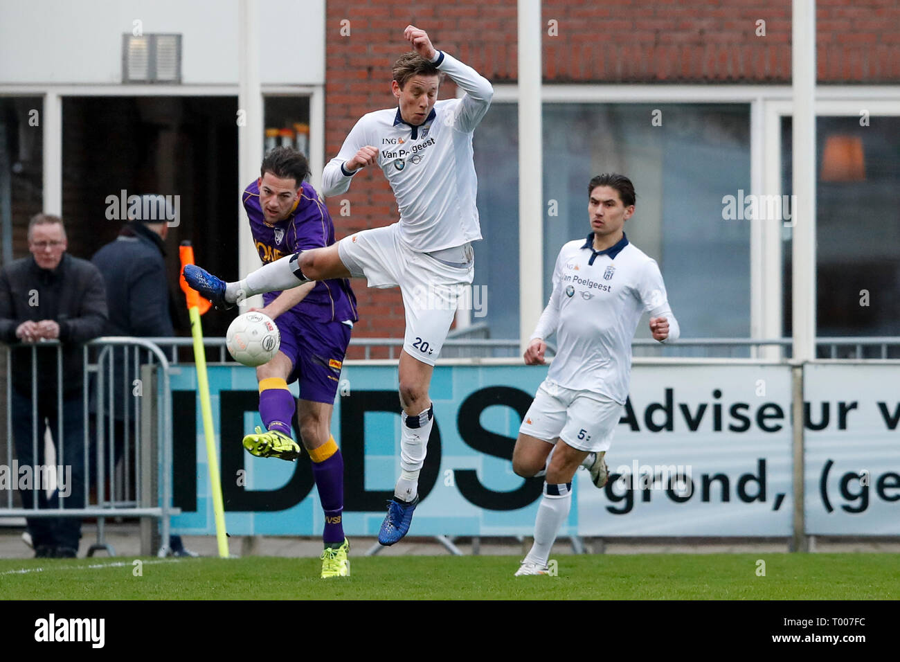 NOORDWIJKERHOUT , 16-03-2019 , Sportpark De Boekhorst , Dutch football ...