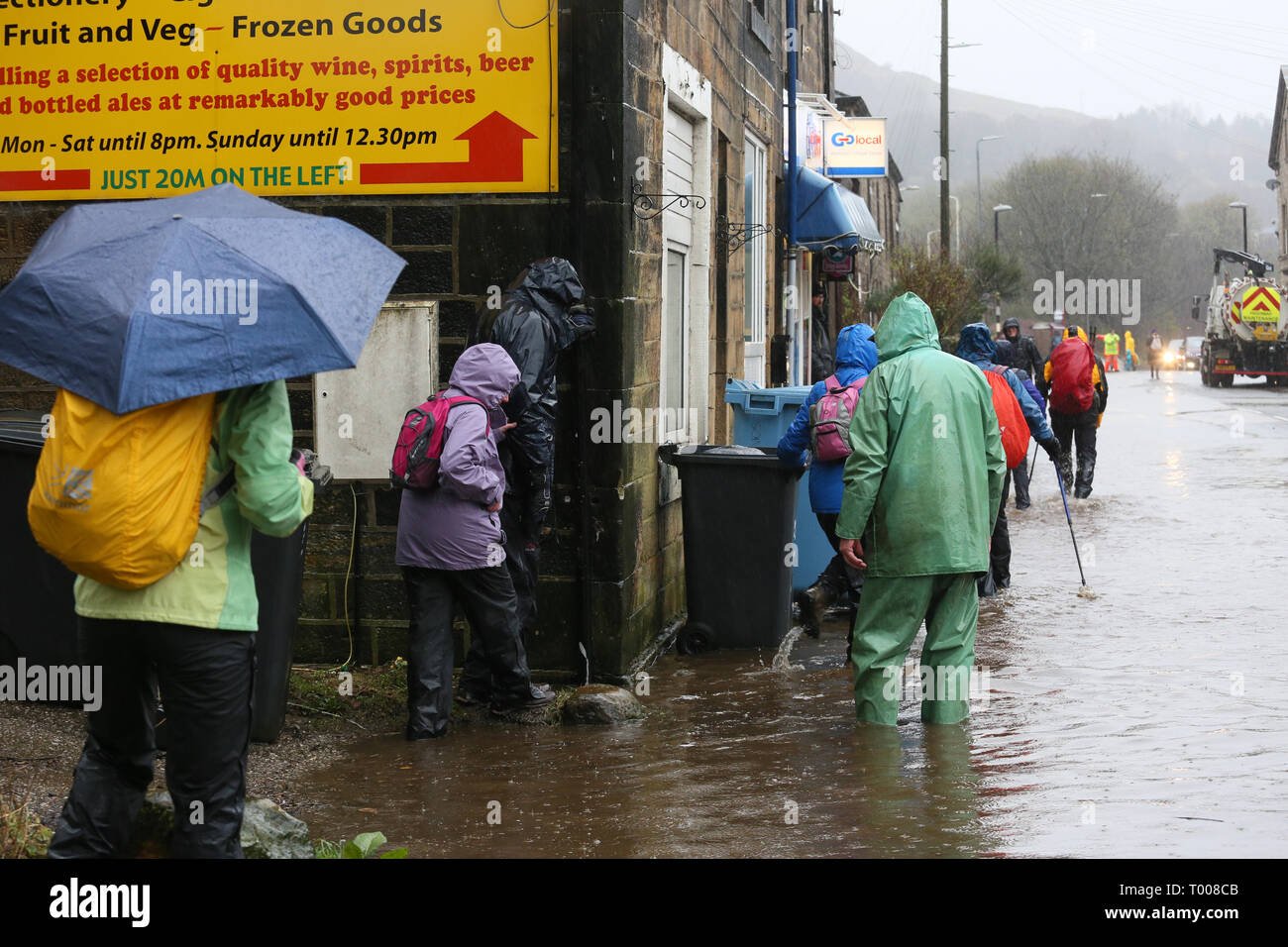 Calder valley flood 2019 hi-res stock photography and images - Alamy