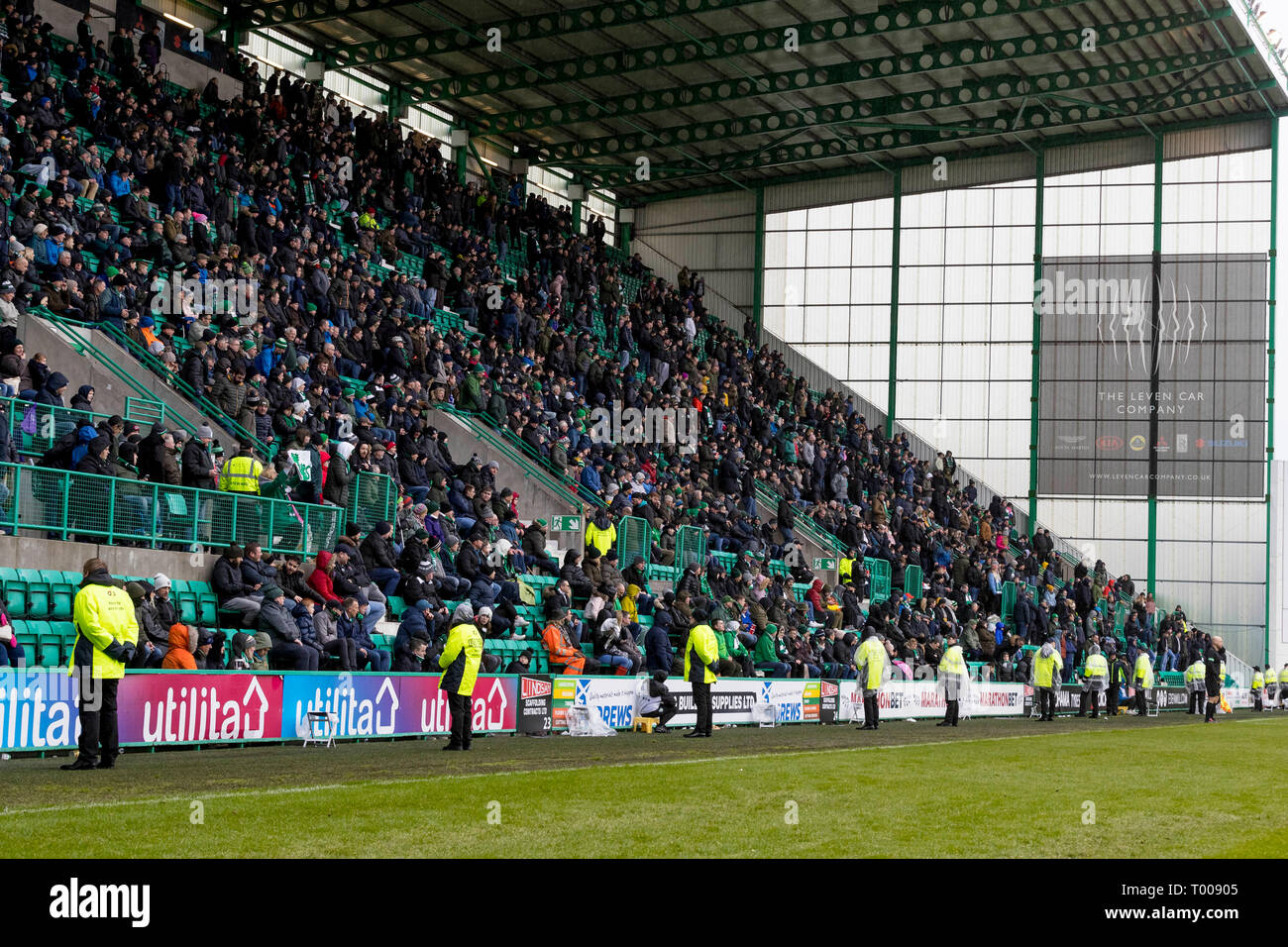 Easter Road, Edinburgh, UK. 16th Mar, 2019. Ladbrokes Premiership ...