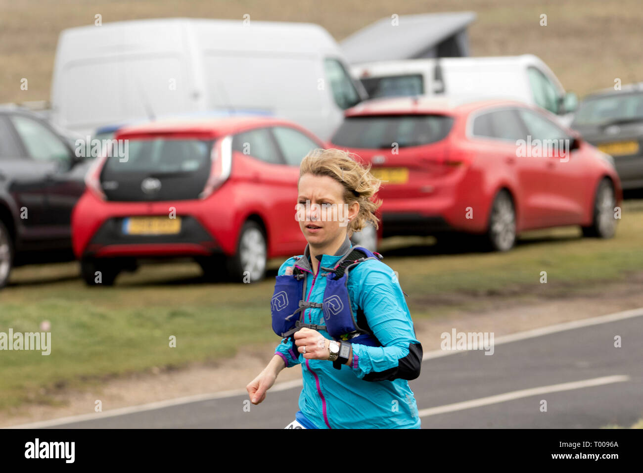 Exhaustion runner face hi-res stock photography and images - Alamy