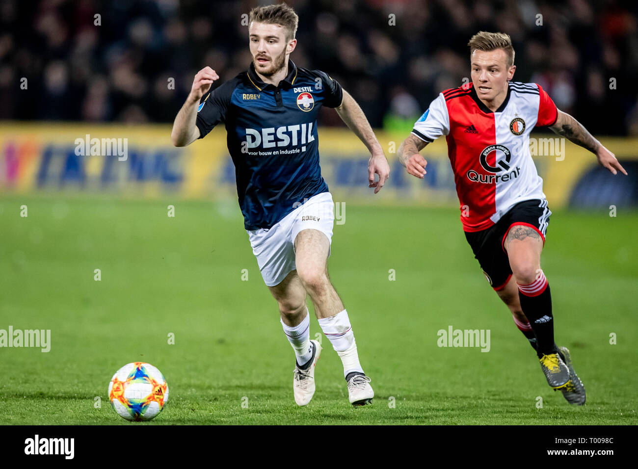 ROTTERDAM - Feyenoord - Willem II , Football , Season 2017/2018 , Dutch ...