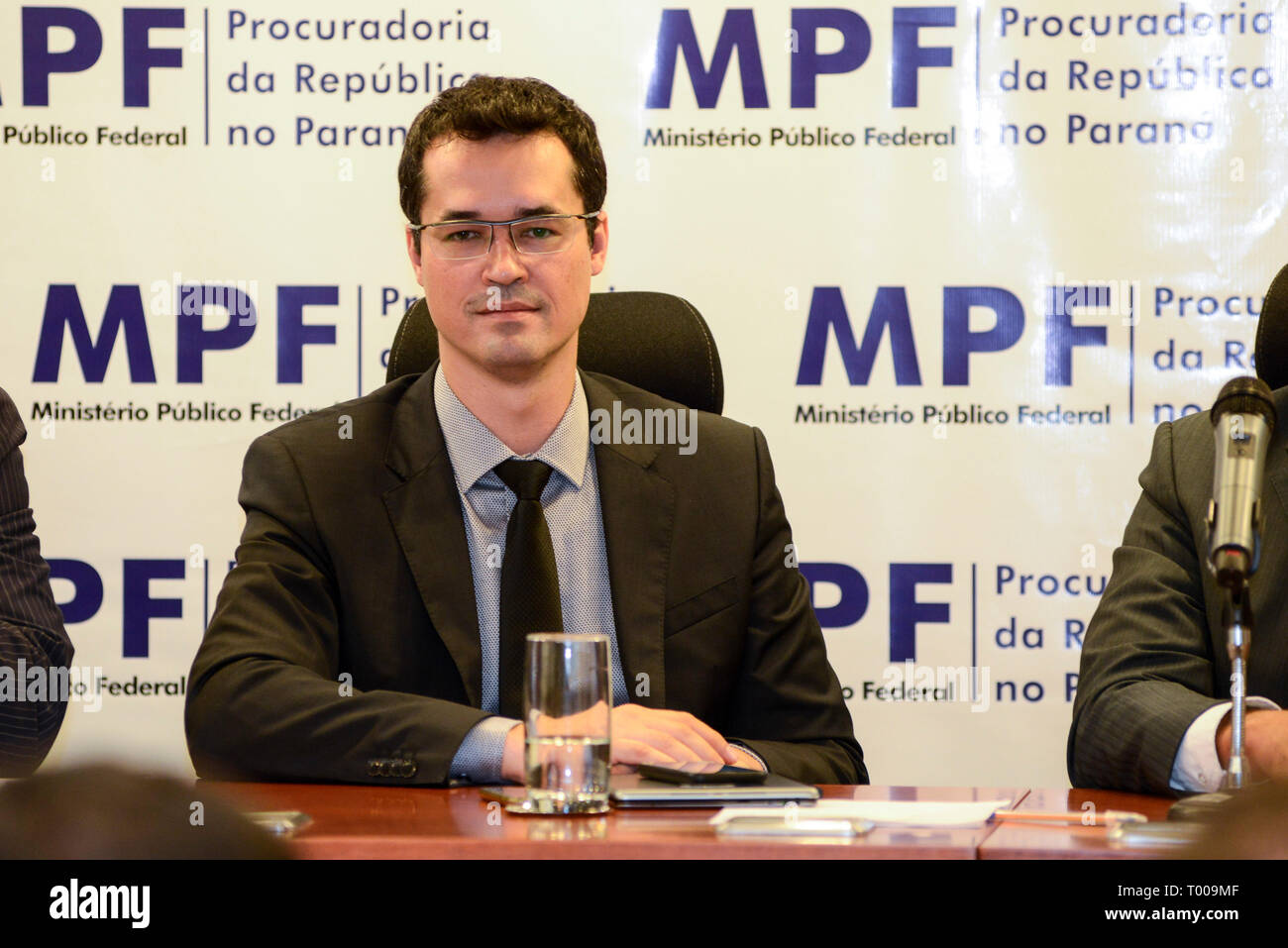 Curitiba, Brazil. 16th Mar, 2019. Lava Jato Attorneys eys for Operation ...