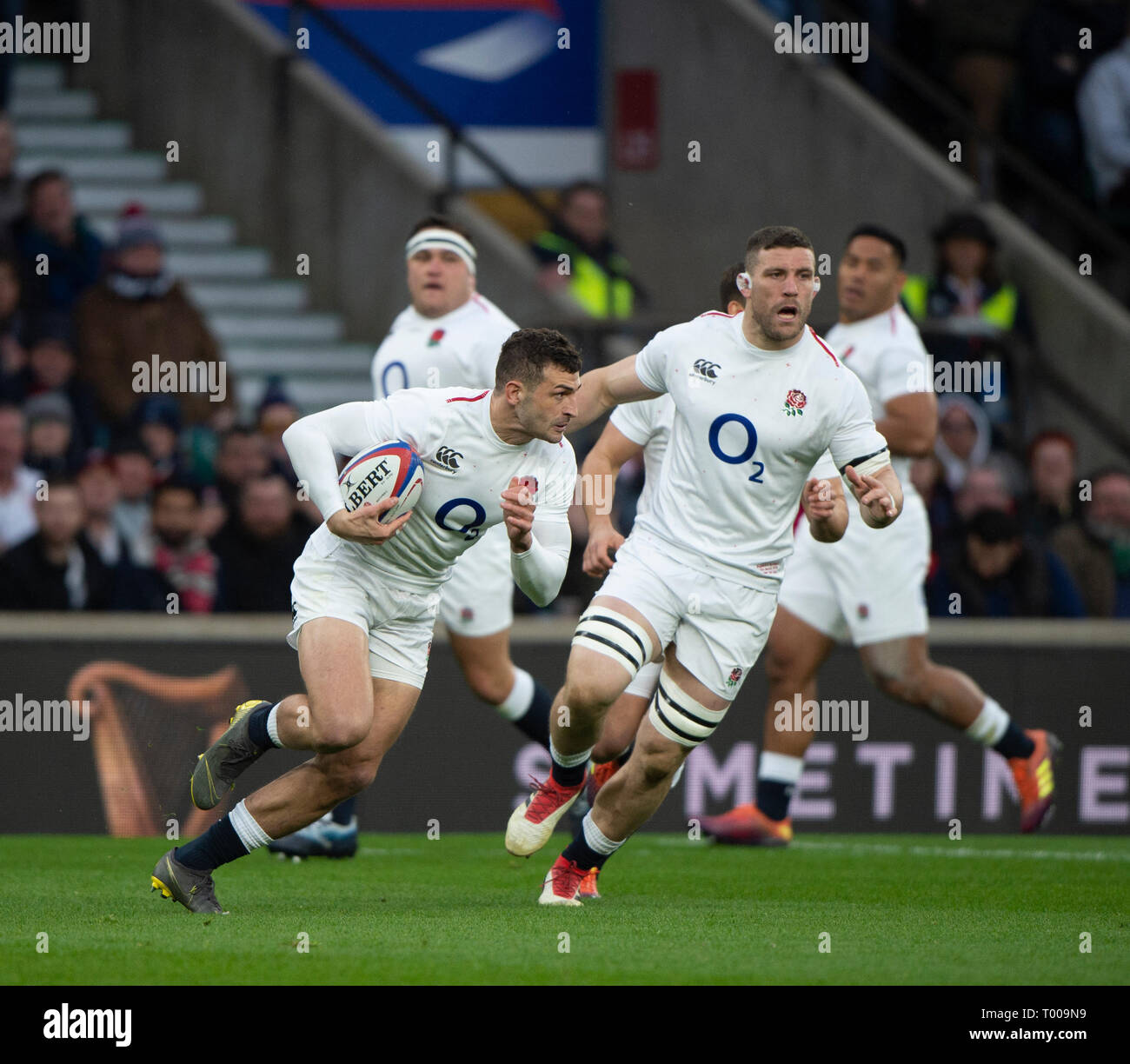England vs scotland rugby hi-res stock photography and images - Alamy