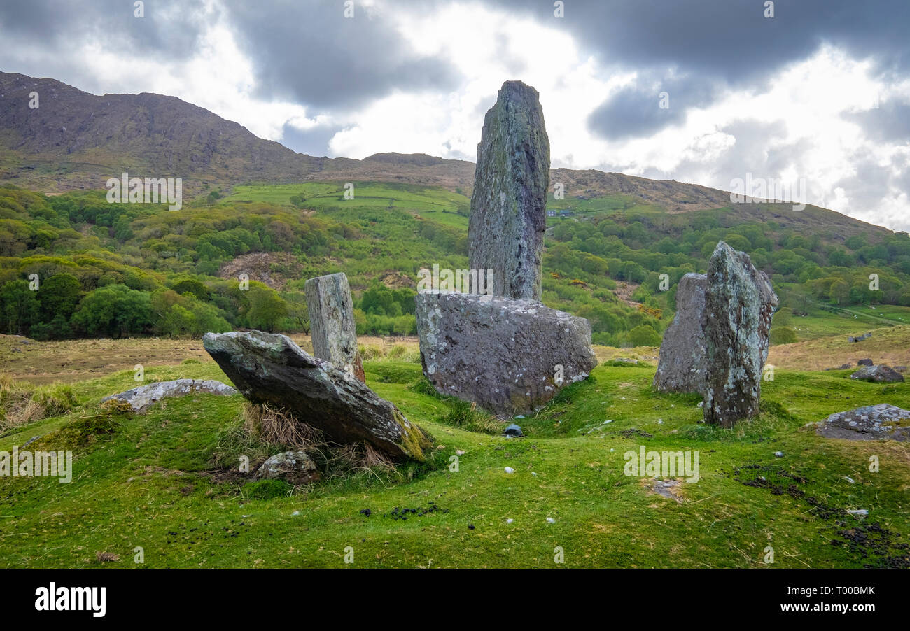 Uragh Stone Circle, Beara Peninsula, Ireland Stock Photo - Alamy