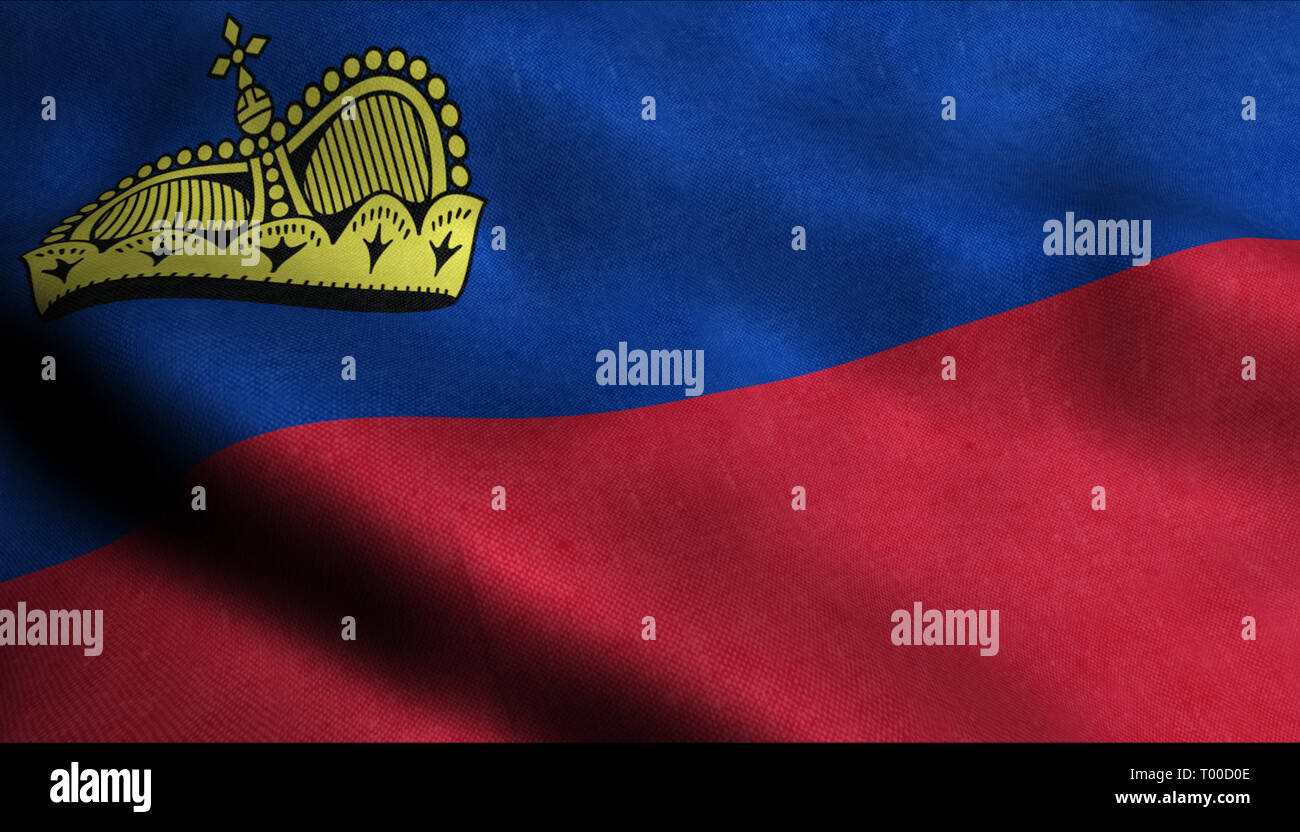 Liechtenstein flag map europe hi-res stock photography and images - Alamy