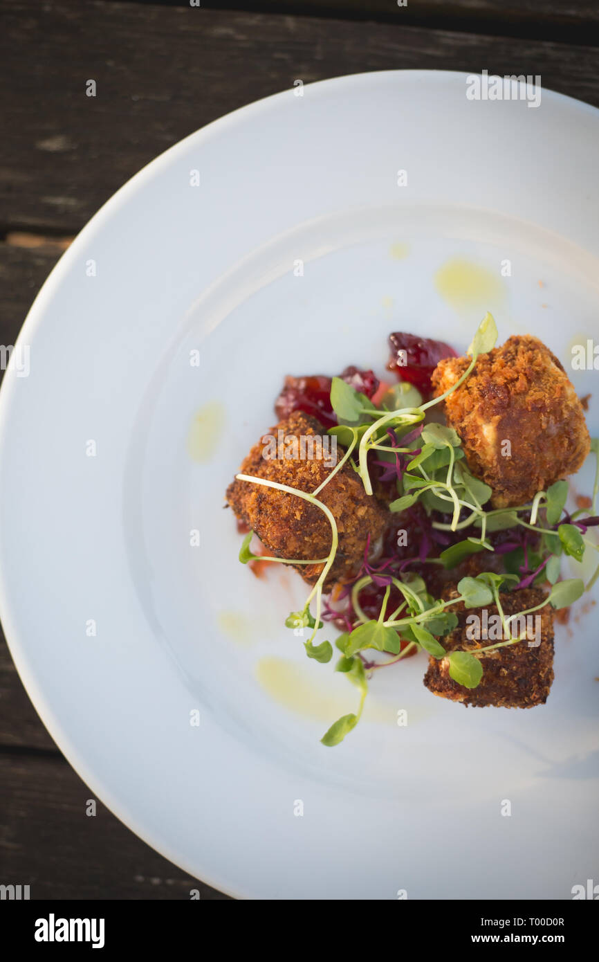 Deep fried cheese balls hi-res stock photography and images - Alamy
