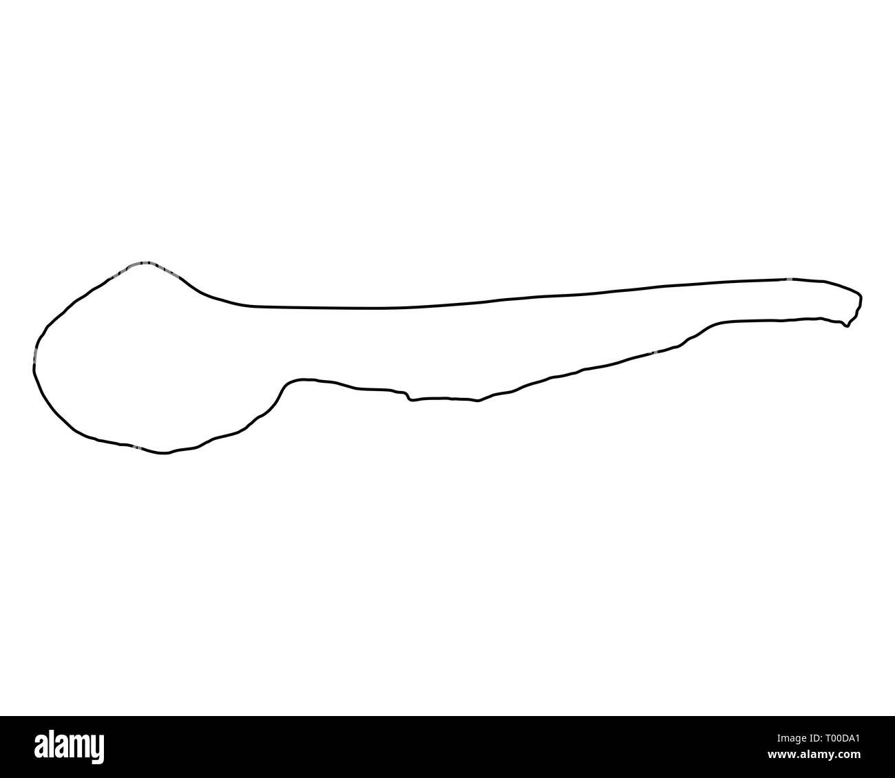 Map of Ameland Stock Photo - Alamy